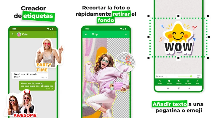 Las 19 mejores apps crear stickers en móvil